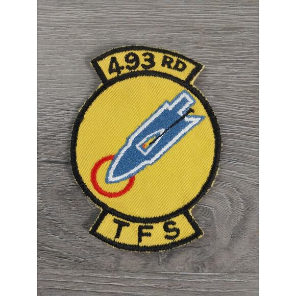 Other | Usaf 493rd Tactical Fighter Squadron Patch | Poshmark